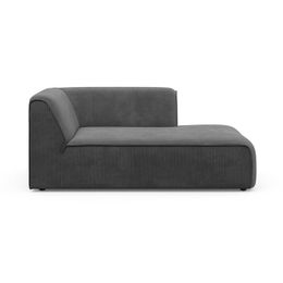 OTTO home Ottomane &raquo;Merid Chaiselongue, Ma&szlig;e B/T/H: 100/162/70 cm&laquo; als Modul oder separat verwendbar, f&uuml;r individuelle Zusammenstellung grau 100% 