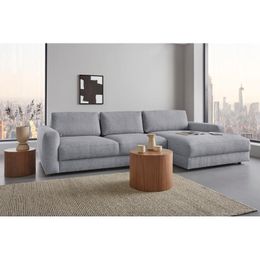 Home Affaire Ecksofa &raquo;Bloomfield, elegant, viel Platz, Mega Couch, Breite 303cm, L-Form&laquo; extra tiefe Sitzfl&auml;che, wahlweise mit Sitztiefenverstellung 