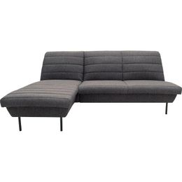 LOOKS by Wolfgang Joop Ecksofa &raquo;LOOKS IX L-Form&laquo; Quersteppung, ohne Armlehnen blau 70% R-Polyester, 30% Polyester