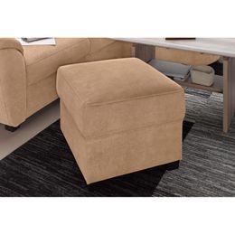Sit & More sit&more Polsterhocker &raquo;Pandora&laquo; braun Luxus-Microfaser ALTARA NUBUCK (100% Polyester);Luxus-Microfaser (100% Polyester);Luxus-Microfaser (100% 