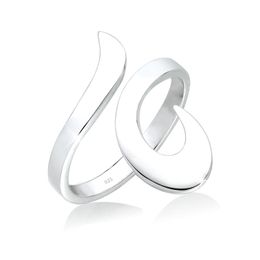 Elli Damen Fingerring &raquo;Wickelring Verstellbar Ornament 925 Silber&laquo;