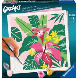Ravensburger Malen nach Zahlen &raquo;Tropical Plants&laquo; Made in Europe bunt