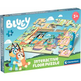 Clementoni Puzzle &raquo;Quiz-Bodenpuzzle - Bluey&laquo; Made in Europe Pappe