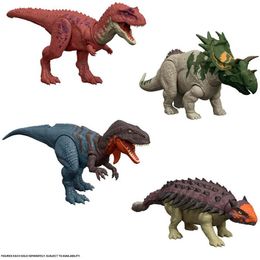 Mattel Actionfigur &raquo;Jurassic World, Rebirth, Wild Roar, Dino Sortiment mit Ger&auml;uschen&laquo; Lieferung erfolgt sortiert bunt Kunststoff