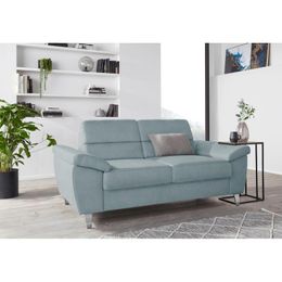 Sit & More sit&more 2-Sitzer &raquo;Sorano&laquo; Breite 168 cm blau