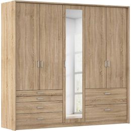 Rauch Dreht&uuml;renschrank &raquo;Kleiderschrank Schrank Garderobe W&auml;scheschrank WILDBERG&laquo; Breiten 230/275 cm, H&ouml;hen 212/231 cm, mit 6 Schubladen, obere 