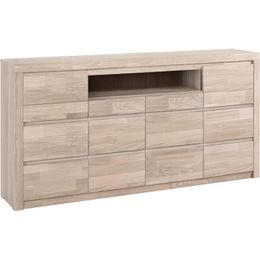 OTTO home Kommode &raquo;Silkeborg&laquo; Breite 170 cm braun Holz teilmassiv