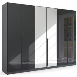 Rauch Dreht&uuml;renschrank &raquo;Kleiderschrank Schrank Garderobe Ankleide MODERN BY QUADRA SPIN&laquo; Breiten: 181/226/271 cm, H&ouml;he 210 cm, mit Spiegel und 