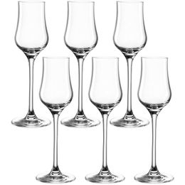 Leonardo Grappaglas &raquo;CIAO+&laquo; 85 ml, 6-teilig transparent Kristallglas