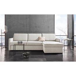 Home Affaire Schlafsofa &raquo;GOLDPOINT Ecksofa 264 cm, Liegefl&auml;che (140/200cm), L-Form,&laquo; Bettfunktion, Bonell-Federkernmatratze und Dauerschl&auml;fer-Funktion