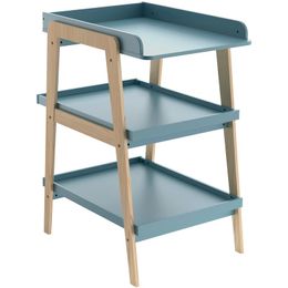 Demeyere Group &raquo;Tsuga&laquo; Wickelkommode PRAKTISCHE DESIGN 58 cm blau MDF