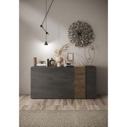 Home Affaire Sideboard &raquo;Venus, Kommode&laquo; Breite 181 cm grau