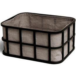 M&ouml;ve Aufbewahrungsbox BxTxH: 41,5x32x20 cm, Bambus grau Bambus