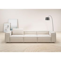 Home Affaire 3,5-Sitzer &raquo;Watertown, modernes Big-Sofa XXL, 336 cm Breite, auch in Feincord&laquo; Riesiges Designersofa mit viel Platz & weichen Bez&uuml;gen in 
