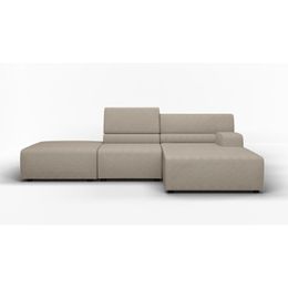 Egoitaliano Ecksofa &raquo;Babouche, Designsofa mit au&szlig;ergew&ouml;hnlichem Sitzkomfort zum Wohlf&uuml;hlen&laquo; grau Luxus-Micofaser Lederoptik (100% Polyester) ist ein neues 