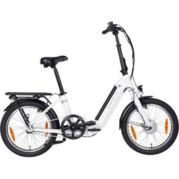 Saxonette Unisex SAXONETTE &raquo;Compact Comfort Plus 2.0&laquo; 3 Gang Nabenschaltung Frontmotor 250 W mit Akku-Ladeger&auml;t, Pedelec, Elektrofahrrad f&uuml;r Damen u. 