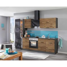 KOCHSTATION Herdumbauschrank &raquo;KS-Trier&laquo; Breite 60 cm grau Holzwerkstoff