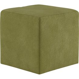 COTTA Hocker &raquo;Cuby&laquo; Sitzw&uuml;rfel, Cube, Sitzhocker gr&uuml;n 96% POLYESTER (PES) / 4% POLYAMID (PA)