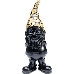 KARE Dekofigur &raquo;Deko Figur Zwerg Meditation&laquo; gold Polyresin