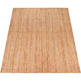 Paco Home Teppich &raquo;Skive 686&laquo; rechteckig 13 mm H&ouml;he Wendeteppich, handgeflochten, Naturfaser, Boho-Style, auch als L&auml;ufer beige Jute