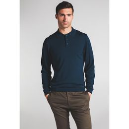 Eterna Herren Strickpullover blau 3XL