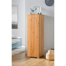Priess Hochkommode beige Holzwerkstoff