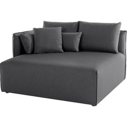 OTTO home Ottomane &raquo;N&ouml;re&laquo; kurzes Lounge-Modul - zum Zusammenstellen, Breite 138 cm, Tiefe 128 cm grau 100% Polypropylene