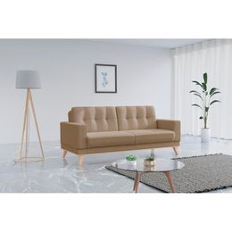 Sit & More sit&more 3-Sitzer &raquo;Lavida&laquo; beige 100% PES