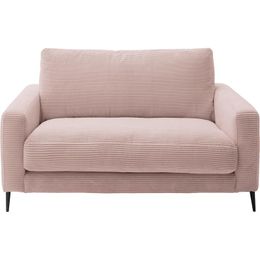 Home Affaire 1,5-Sitzer &raquo;Downtown B/T/H: 152/105/84 cm&laquo; weicher Sitzkomfort, Cord, gem&uuml;tliches Loungem&ouml;bel zum Relaxen rosa 88% Polyester, 12% 