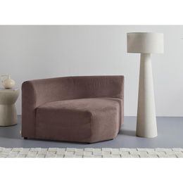 LeGer Home by Lena Gercke Sofa-Eckelement &raquo;LYZA mit gerundeter R&uuml;ckenlehne, Ma&szlig;e B/T/H: 122/104/74 cm&laquo; als Modul oder separat verwendbar, f&uuml;r 