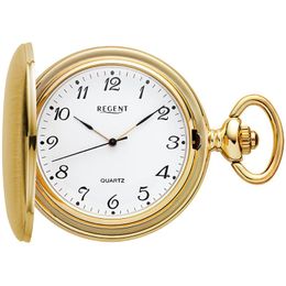 Regent Uhren Regent Herren Taschenuhr &raquo;P736&laquo; Quarzuhr, Herrenuhr, Acrylglas gold