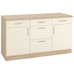 Wiho-K&uuml;chen wiho K&uuml;chen Unterschrank &raquo;Kiel&laquo; 150 cm breit beige