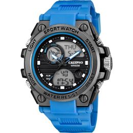 Calypso Watches Herren Calypso Watches Chronograph &raquo;Street Style&laquo; Quarzuhr, Armbanduhr, Herrenuhr, analog, digital, Tag, Wochentag