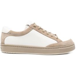 Emporio Armani Low-Top Sneaker - Sneakers Beige - Gr. UK_8 - in Beige - f&uuml;r Damen