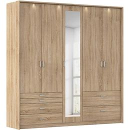 Rauch Dreht&uuml;renschrank &raquo;Kleiderschrank Schrank Garderobe W&auml;scheschrank WILDBERG&laquo; Breiten 230/275 cm, H&ouml;hen 212/231 cm, mit 6 Schubladen, obere 