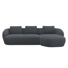FLEXLUX Wohnlandschaft &raquo;Torino, rund, L-Form, Sofa-Ecke mit Recamiere, Longchair-Sofa&laquo; Modernes, organisches Sofa-Design, Kaltschaum, 