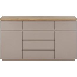 MCA furniture Sideboard &raquo;PALAMOS Sideboard&laquo; T&uuml;ren mit D&auml;mpfung grau Holzwerkstoff