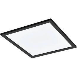 Eglo Deckenleuchte &raquo;SALOBRENA-Z&laquo; LED-Modul 1 Stk. warmwei&szlig; - kaltwei&szlig; Disco-Modus, App/Sprachsteuerung Alexa, 45x45x5cm, exkl. Fernbedienung schwarz