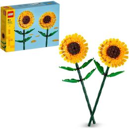 Lego Konstruktionsspielsteine &raquo;Sonnenblumen (40524), Botanicals&laquo; Made in Europe bunt Konstruktionsspielsteine
