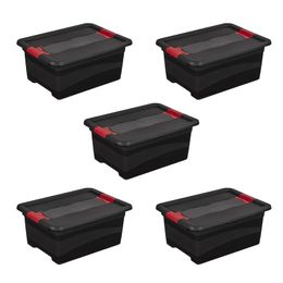 keeeper Transportbeh&auml;lter &raquo;eckhart, 5er Set Transporbox, 12 L, 39,5 x 29,5 x 17,5 cm&laquo; 29,5 cm breit 17,5 cm hoch 39,5 cm lang Set, 5 Stk. tlg. seitl. 