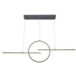 Globo LIGHTING LED Pendelleuchte &raquo;BARRAL&laquo; LED-Modul H&auml;ngelampe/H&auml;ngeleuchte/Wohnzimmer/Esstisch/elegant