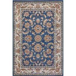 Hanse Home Teppich &raquo;Reni&laquo; rechteckig 8 mm H&ouml;he L&auml;ufer, Orientalisch, Kurzflor, Wohnzimmer, Schlafzimmer, Esszimmer blau Jute, Polyester, Polypropylen 