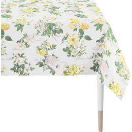 Apelt Tischdecke &raquo;6527 SUMMERTIME, Sommerdeko, Sommer&laquo; Digitaldruck gelb Baumwolle, Polyester