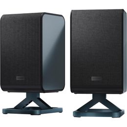 Sharp Surround-Lautsprecher &raquo;HT-SPR52021&laquo; 2.0.2 (WLAN Kabelloser Surround multidirektionaler Sound 66 W) blau Wandmontage oder Tischaufstellung