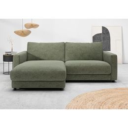 Home Affaire Ecksofa &raquo;Ecksofa Jiro, L-Form, gro&szlig;e Sitztiefe, Breite 226 cm&laquo; lose Sitz- & R&uuml;ckenkissen, weicher Polsteraufbau, komfortabel & modern 100