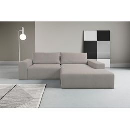 WERK2 Ecksofa &raquo;Rio, elegant & bequem, Breite 262 cm, L-Form&laquo; Puristisches Design mit maximalem Komfort 100% Polyester