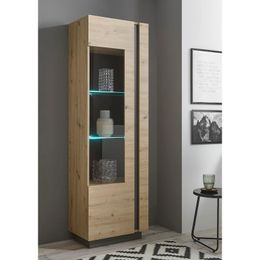 Home Affaire Vitrine &raquo;CLAiR Vitrine 23&laquo; H&ouml;he 194 cm braun