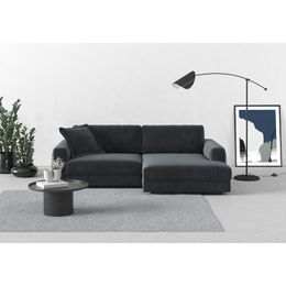Trendmanufaktur Ecksofa &raquo;Bourbon, Mega Designsofa mit tollem Sitzkomfort, Breite 250cm, L-Form&laquo; extra tiefe Sitzfl&auml;che, wahlweise mit 