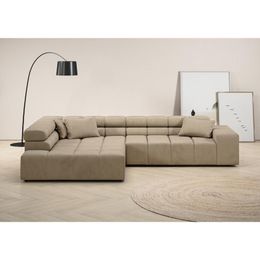 Home Affaire Ecksofa &raquo;Ancona incl. Kopfteilverstellung, OTTOs Choice, Breite 319cm, L-Form&laquo; wahlweise motorische Sitztiefenverstellung, auch in Cord +