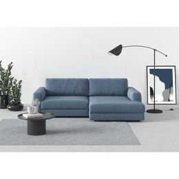 Trendmanufaktur Ecksofa &raquo;Bourbon, Mega Designsofa mit tollem Sitzkomfort, Breite 250cm, L-Form&laquo; extra tiefe Sitzfl&auml;che, wahlweise mit 